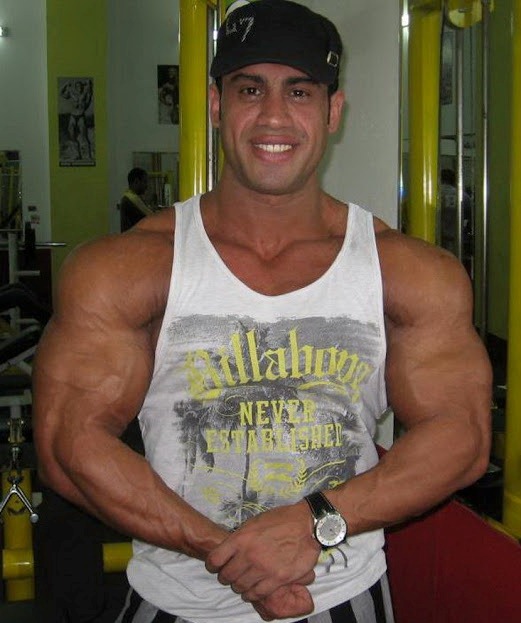 world bodybuilders pictures: Egypt muscles man Muhammad Abdul Raheem