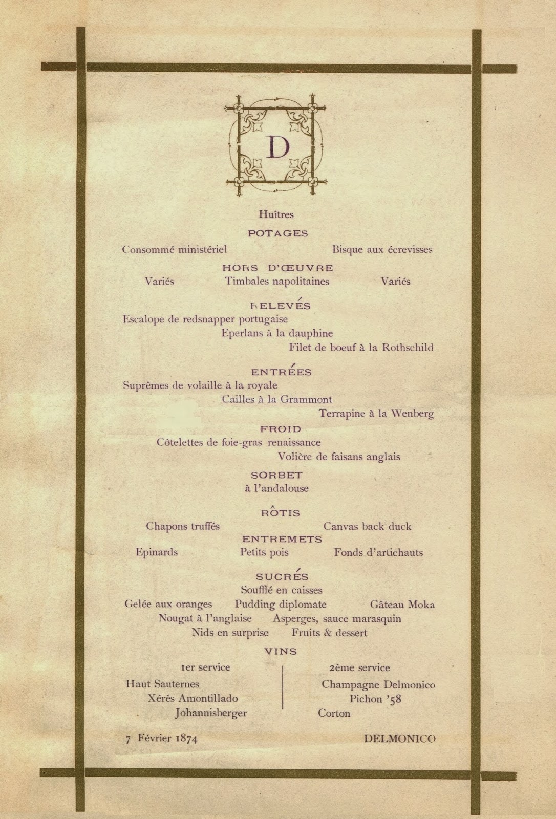 The American Menu: The Life & Times of Antonio Sivori (Part II)