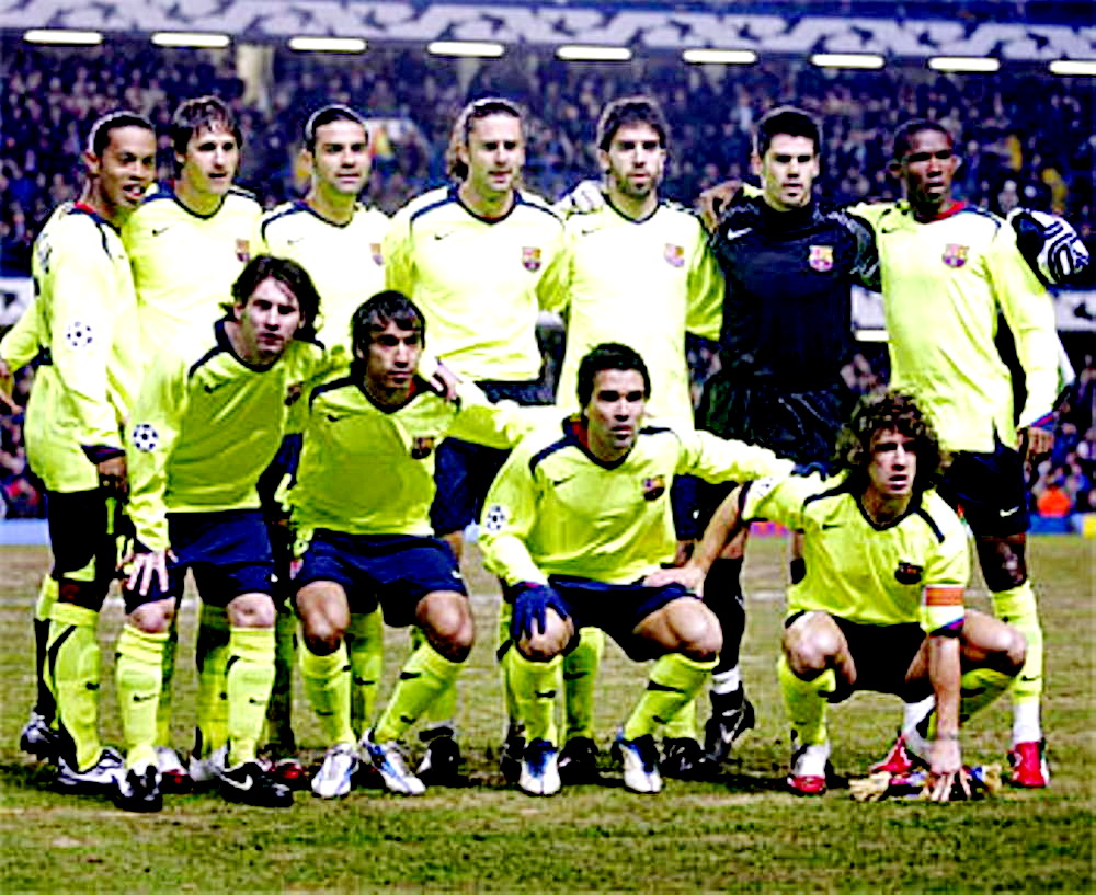 BARCELONA contra Chelsea 22/02/2006