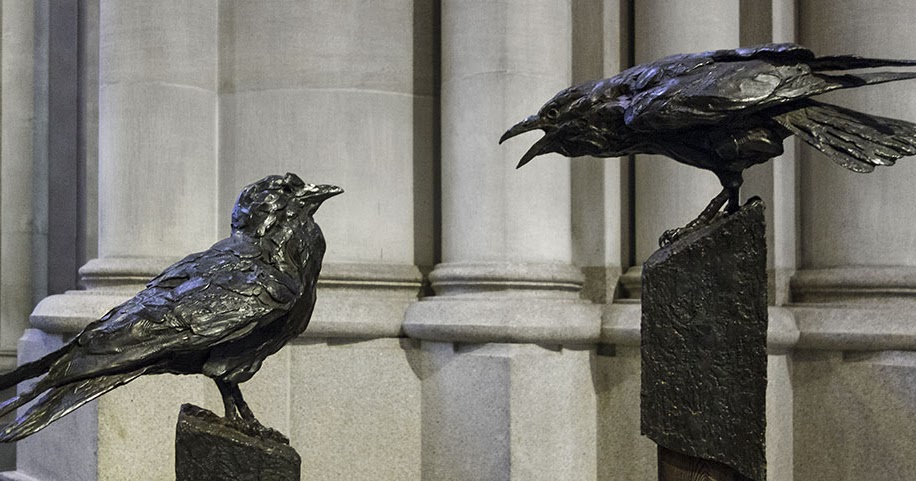Luz y artes: Los grajos que discutían sin sentido. Para nosotros