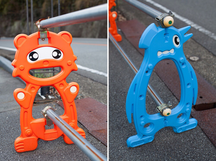 Burntfeather: Japanese Cute Road Work Barriers