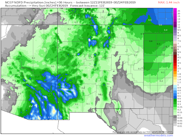 Heavy Snow For The Mountains - High Winds/Blowing Dust For SE NM.