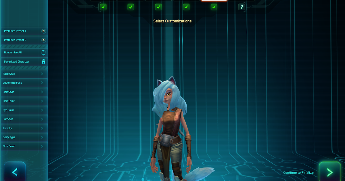 Wildstar Mordesh Character Creation