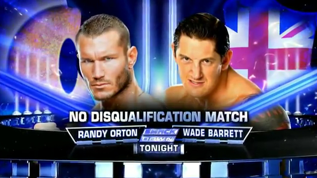 wwe superstars 2013: Randy Orton vs Wade Barrett No Disqualification Match