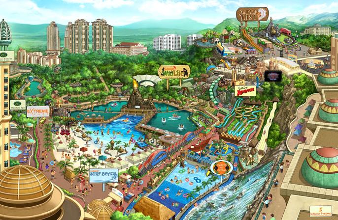 All about Singapore Malaysia Travel and Finance: Sunway Lagoon Water ...