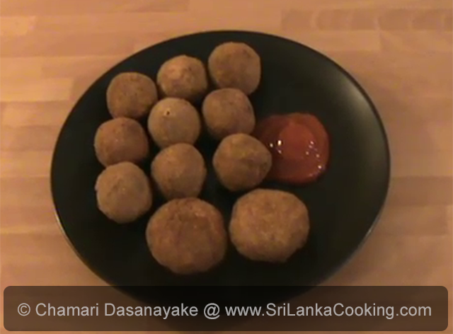 Fish Cutlets (Sri Lankan Style)