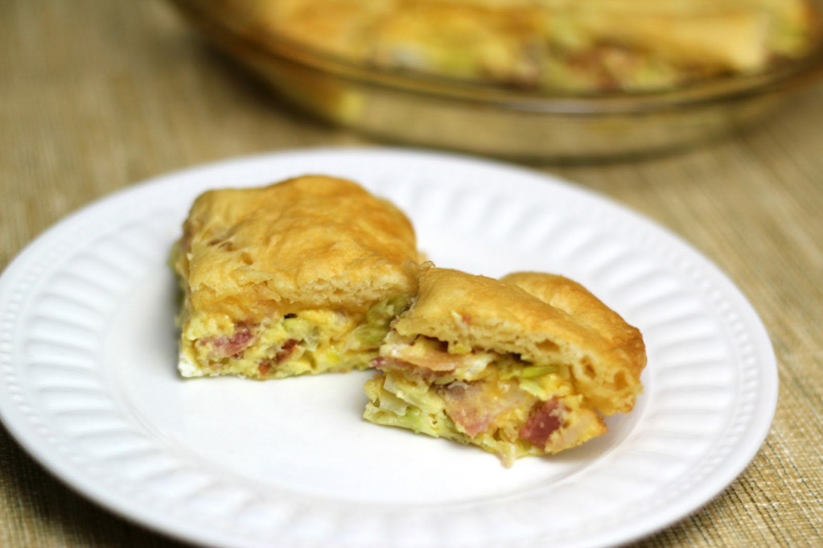 Celebrate the Holidays with This Flaky Bacon Leek Party Quiche Recipe ...
