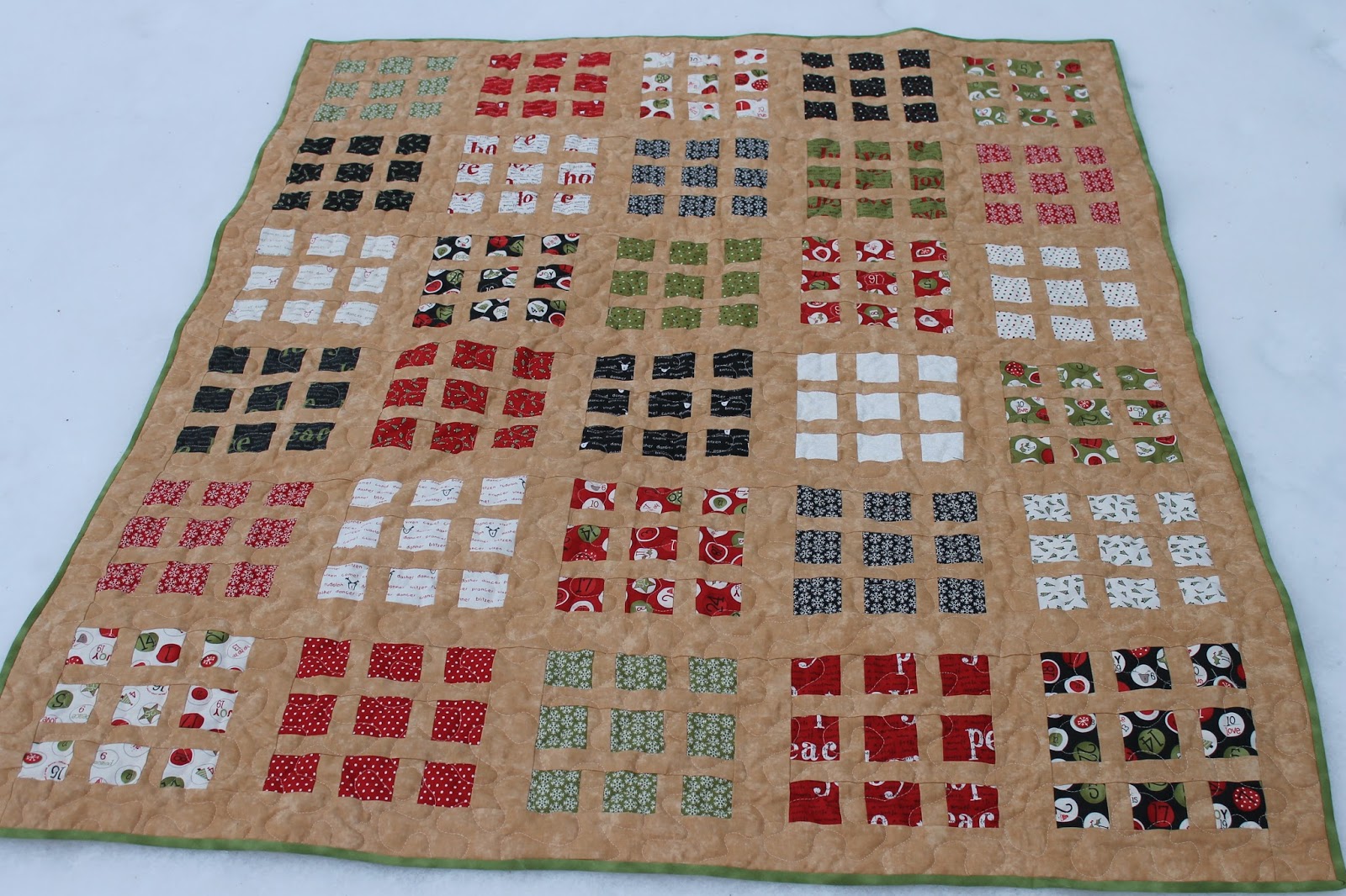 SunShine Sews...: Windowpane Quilt - Completed