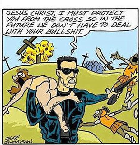 Gnu Atheism: Save us from Jesus bullshit!