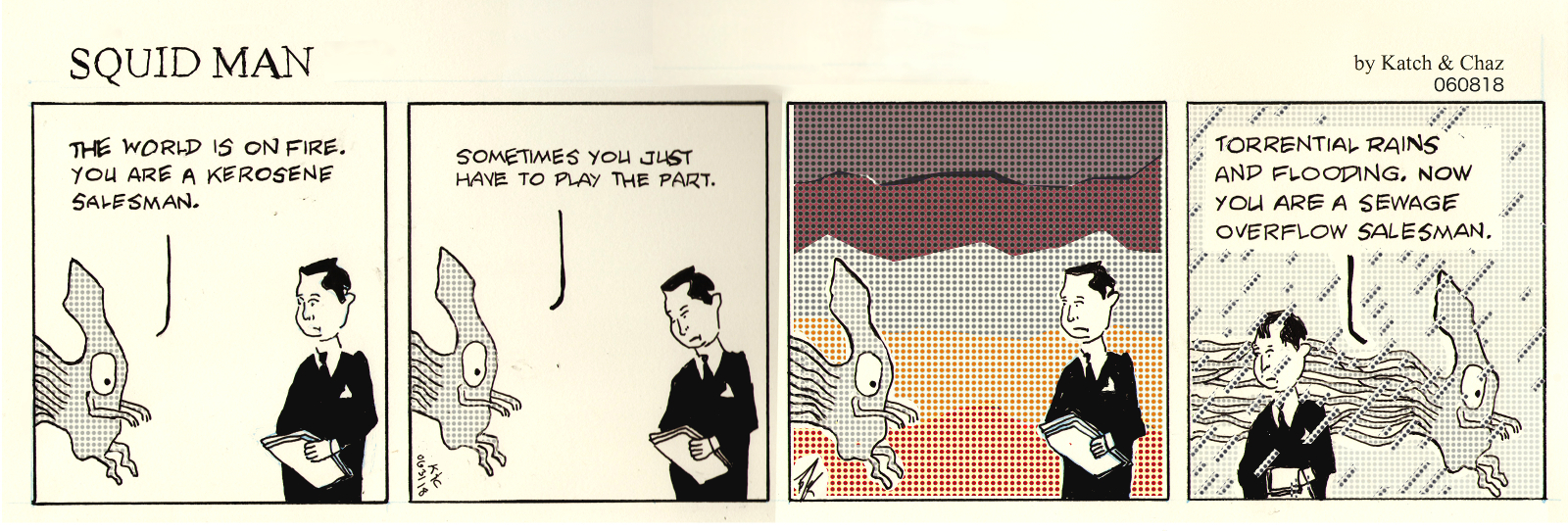 The Latent Narratives of Oats Gulwick: Squid Man II