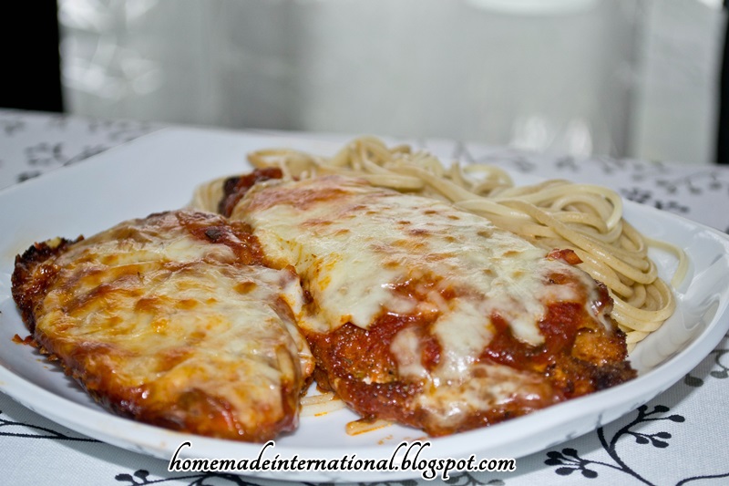 Homemade International: Chicken Parmesan (Pollo Parmigiana)