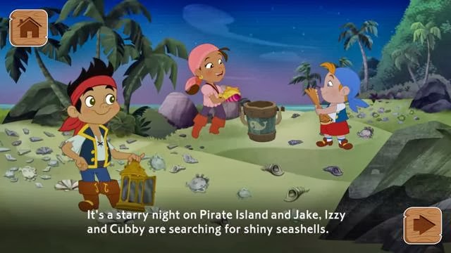 Disney Musings: Jake's Never Land Shapes and Patterns : App Review