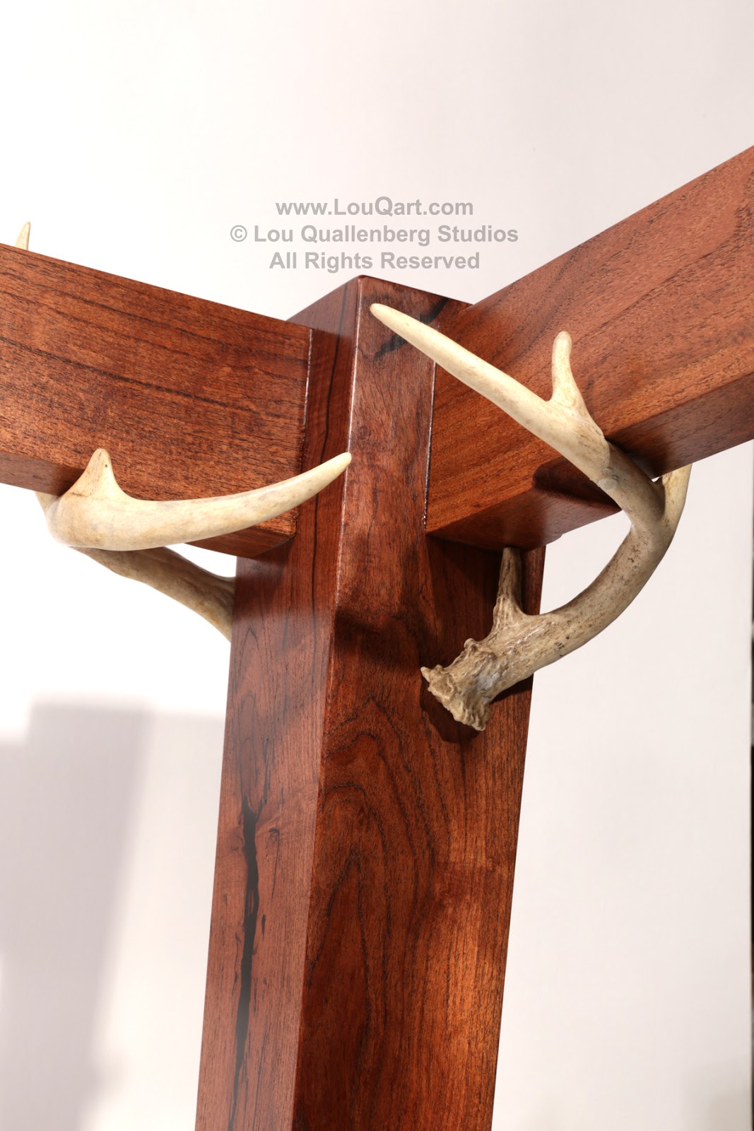 mesquite musings: Antlers in August: Our Mesquite Furniture with Antler ...