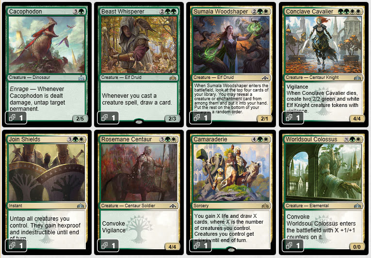 Magic the Gathering Adventures: Selesnya Learner Solitarie Deck for ...