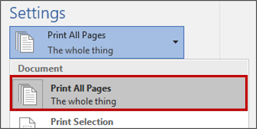 Panduan Lengkap Mengenai Print di Word 2019 - TeachMeSoft