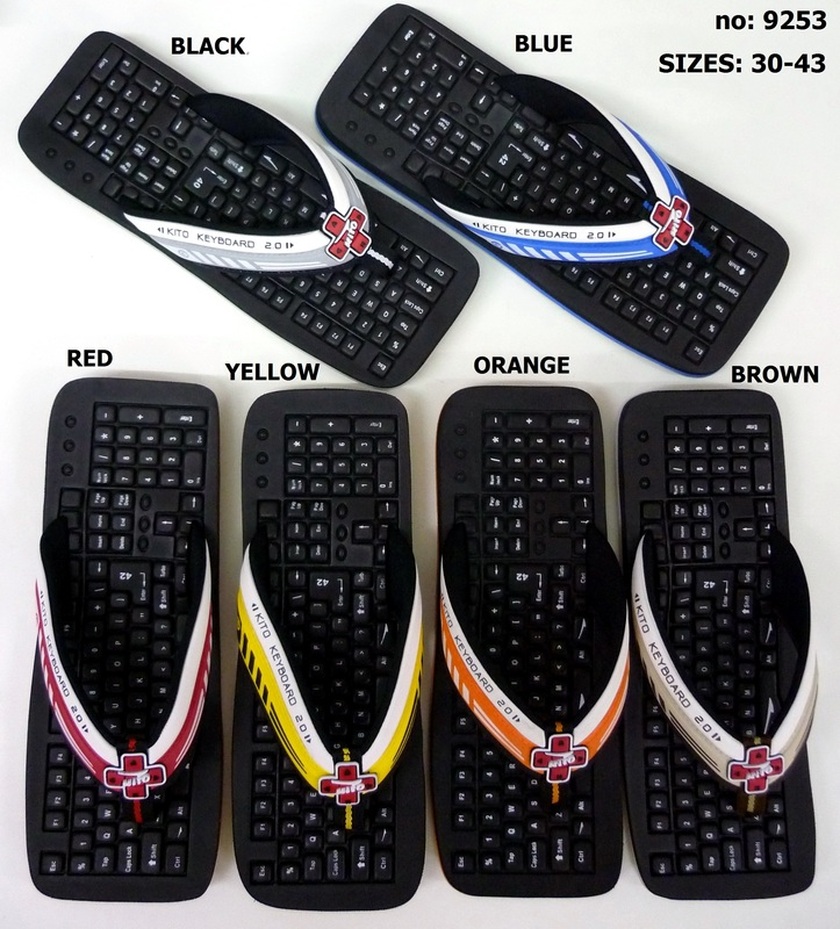 Kito Keyboard 2.0 Slippers: Sandal Keyboard Komputer - Boku no Blog