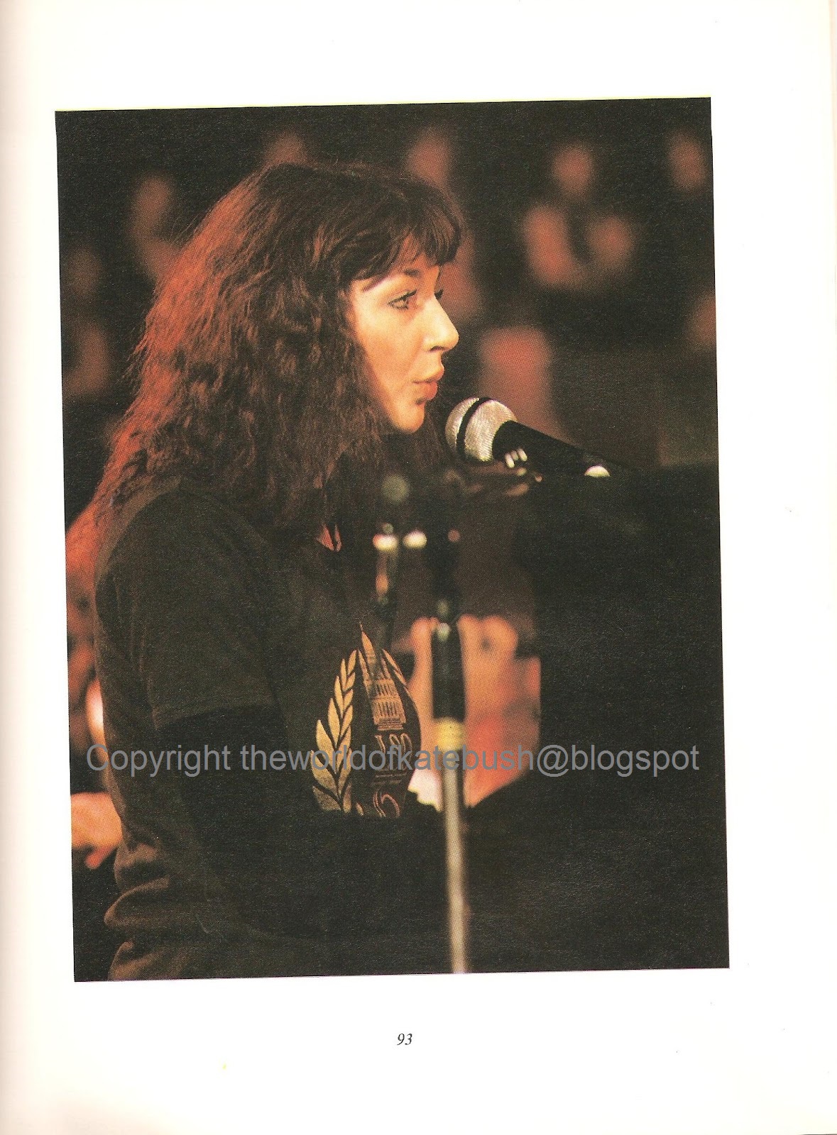 THE WORLD OF KATE BUSH: An Illustrated Biography (Book)