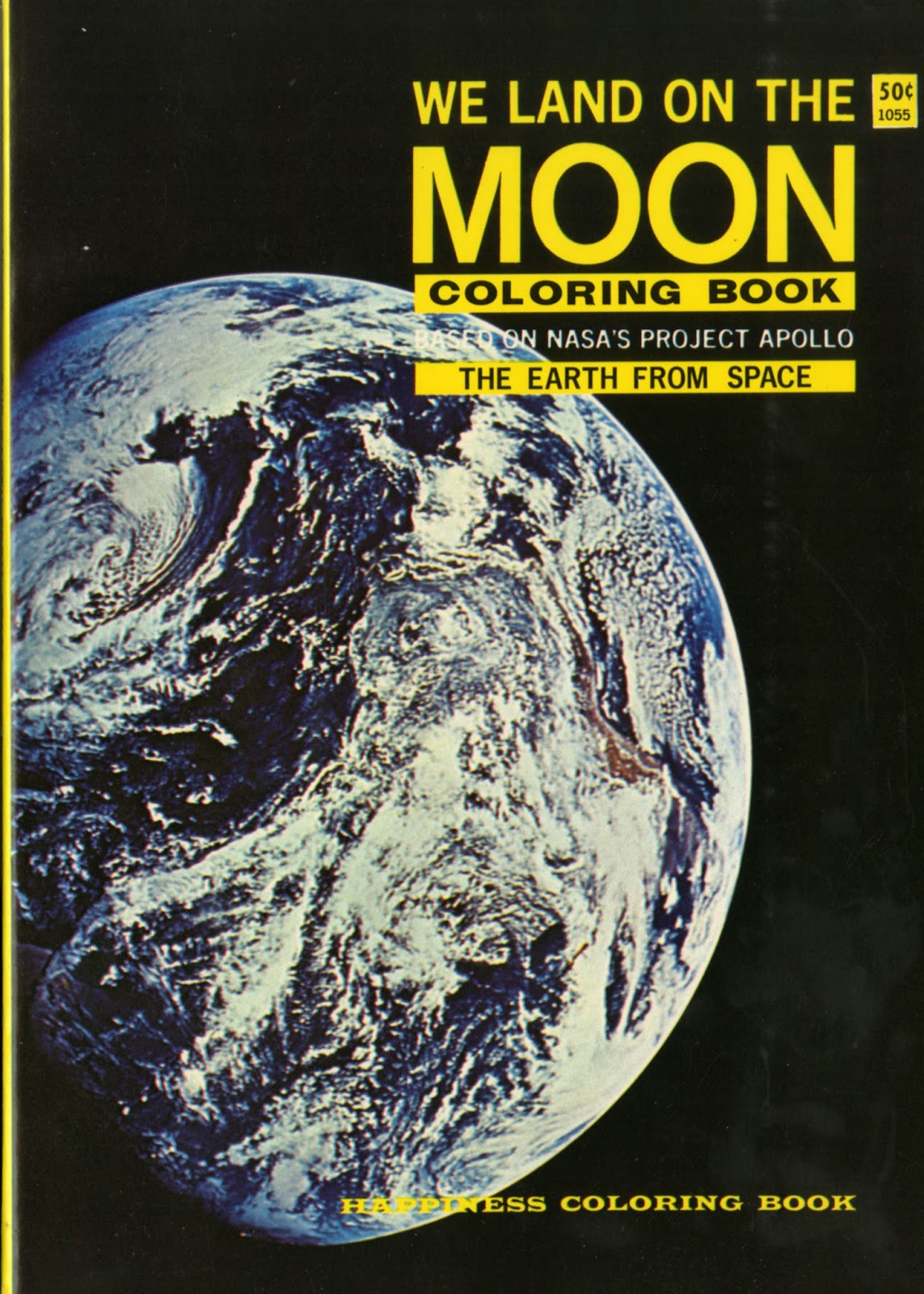 Dreams of Space - Books and Ephemera: We Land On The Moon Coloring Book ...