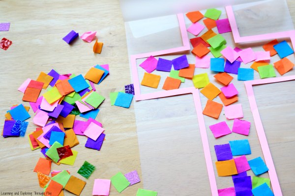Learning and Exploring Through Play: Cross Suncatcher Craft