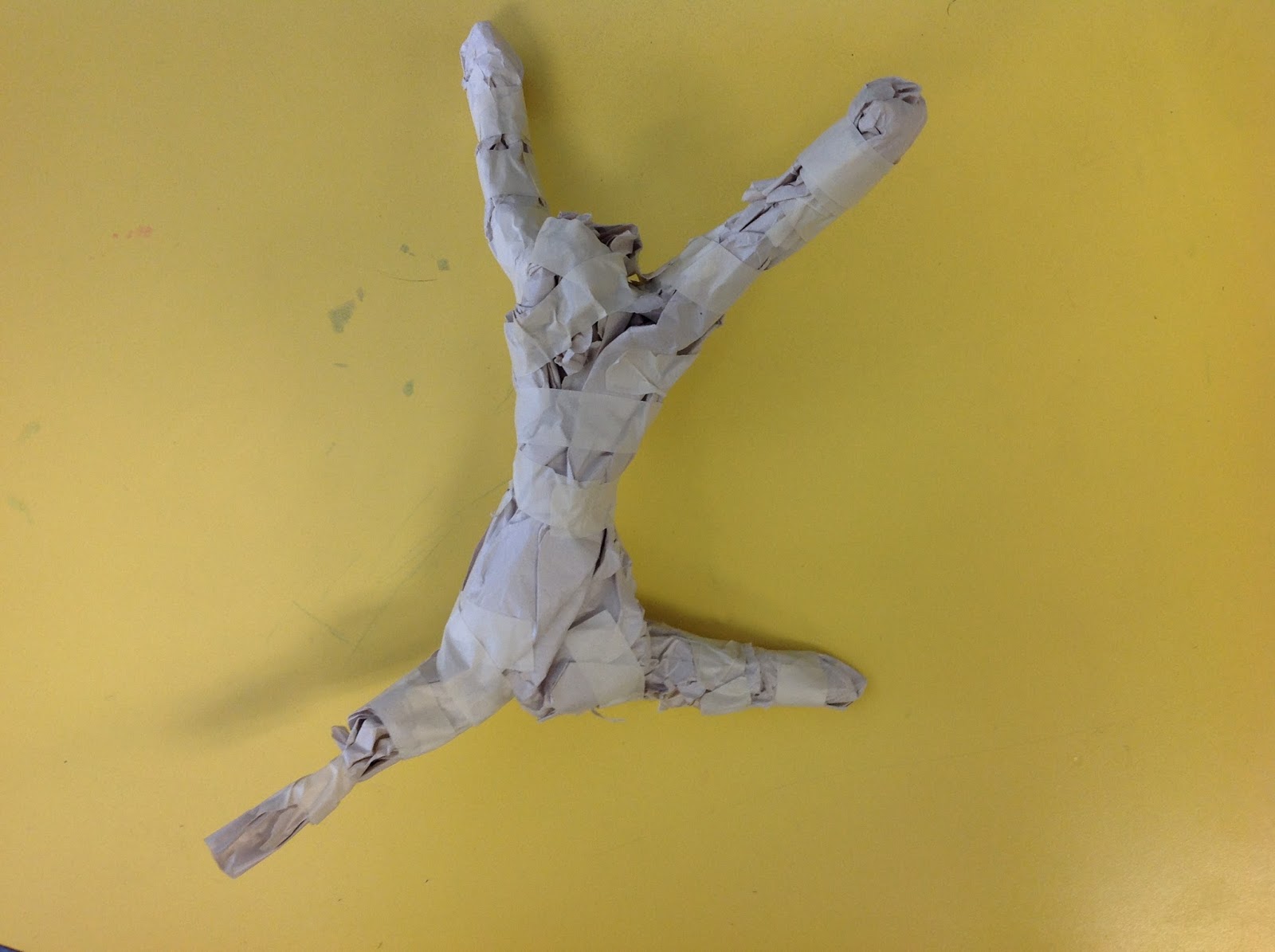 Paper Figures Art Lesson