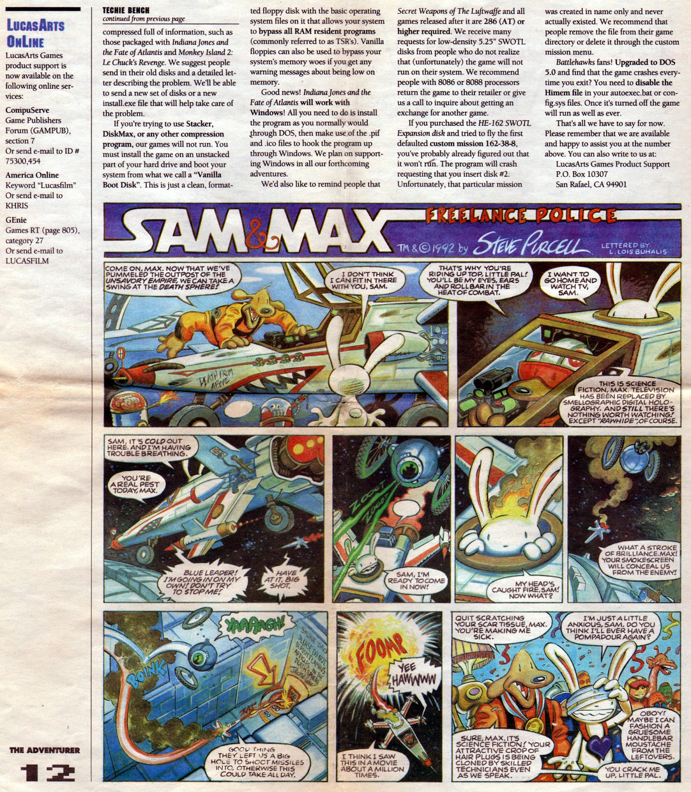 Lucasarts Adventurer