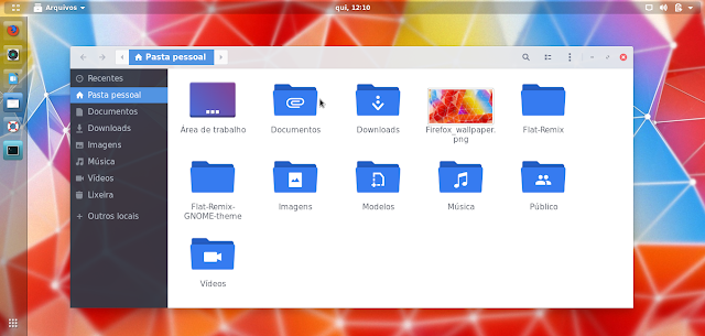 Tema Flat Remix para Gnome Shell, Debian, Ubuntu e derivados