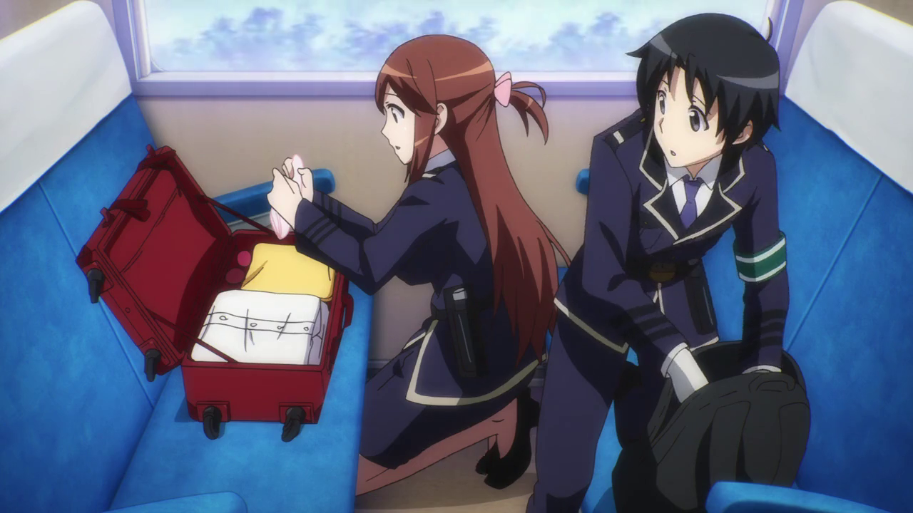 Anime Feet: Rail Wars!: Nana Iida