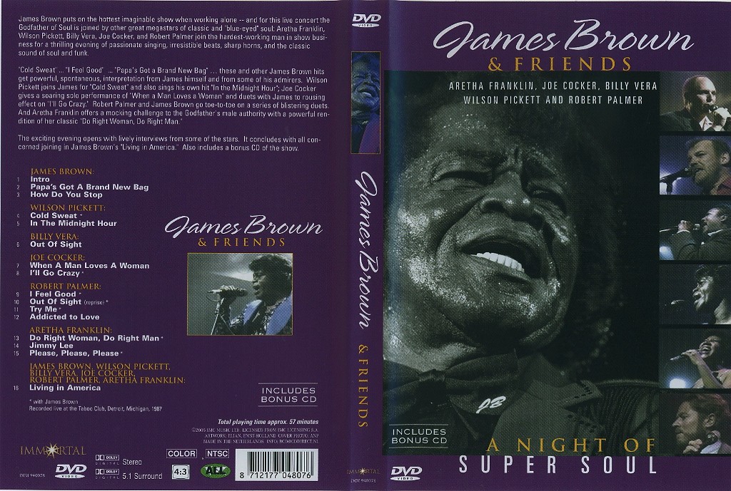 ESTANTE DO SOM JAMES BROWN FRIENDS A NIGHT OF SUPER SOUL estante-do-som-james-brown-friends-a-night-of-super-soul