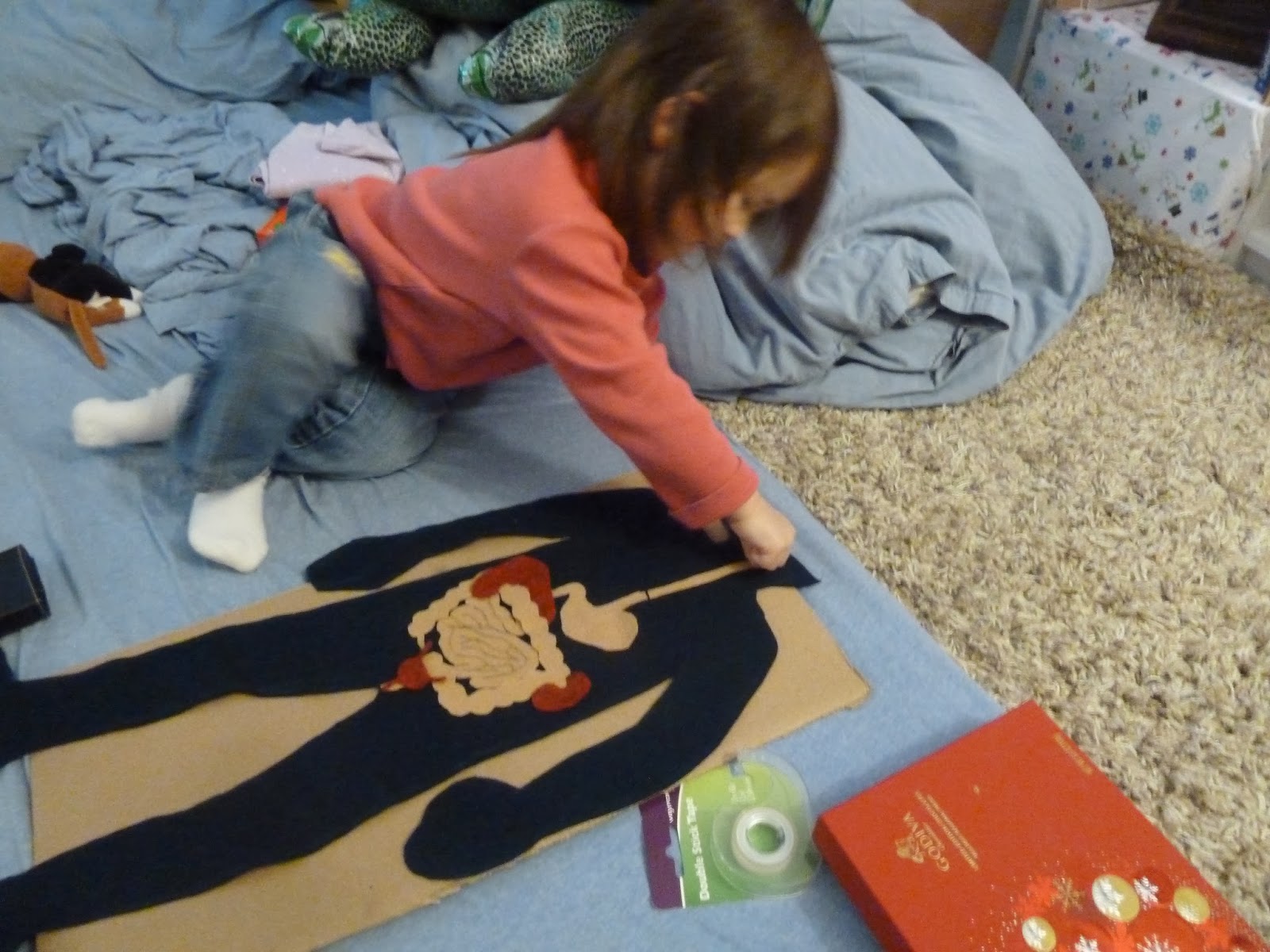 Standing At The Threshold: Felt Anatomy Set Patterns