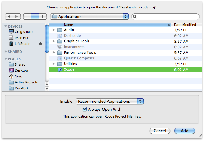 MeachWare Dev Blog: Xcode 4 & Xcode 3 Work Fine Together MeachWare Dev Blog: Xcode 4 & Xcode 3 Work Fine Together