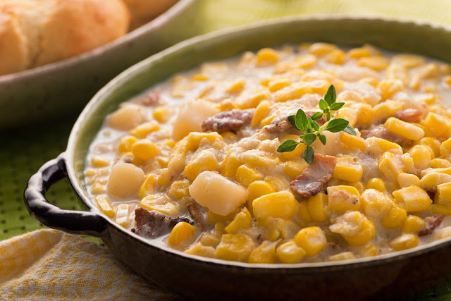 A Wise Woman Builds Her Home: Winter Slow Cooker Corn Chowder