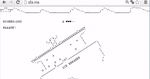 ASCII Art Boats: AJAX BOAT sfame FAQ