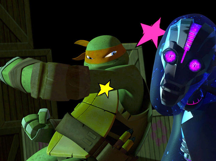 Owls and mushrooms: Teenage Mutant Ninja Turtles (2012)