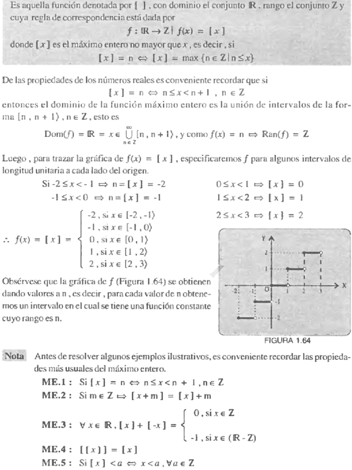 FUNCION MAXIMO ENTERO EJEMPLOS Y EJERCICIOS RESUELTOS