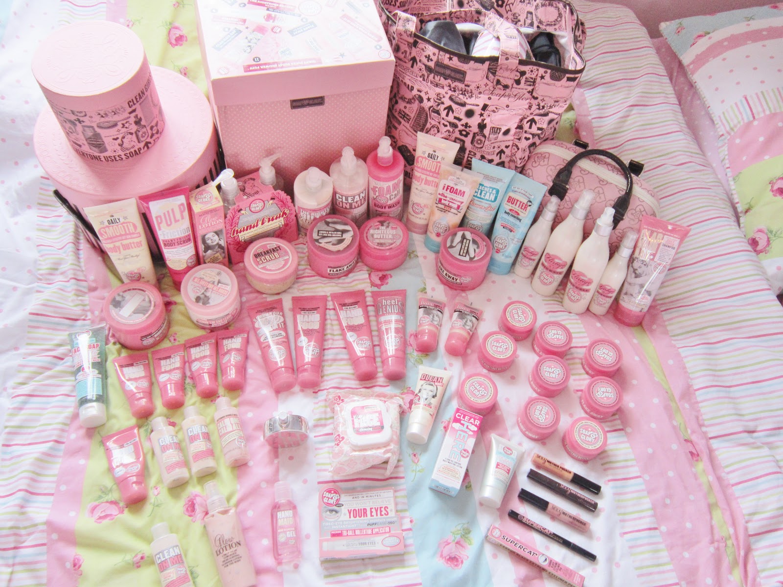 Secret Obsession - My Big Soap & Glory Collection ♥ - Victoria's ...