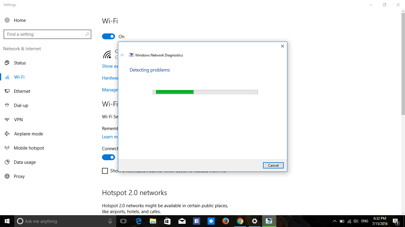 Khắc phục sự cố kết nối mạng trên Windows 10