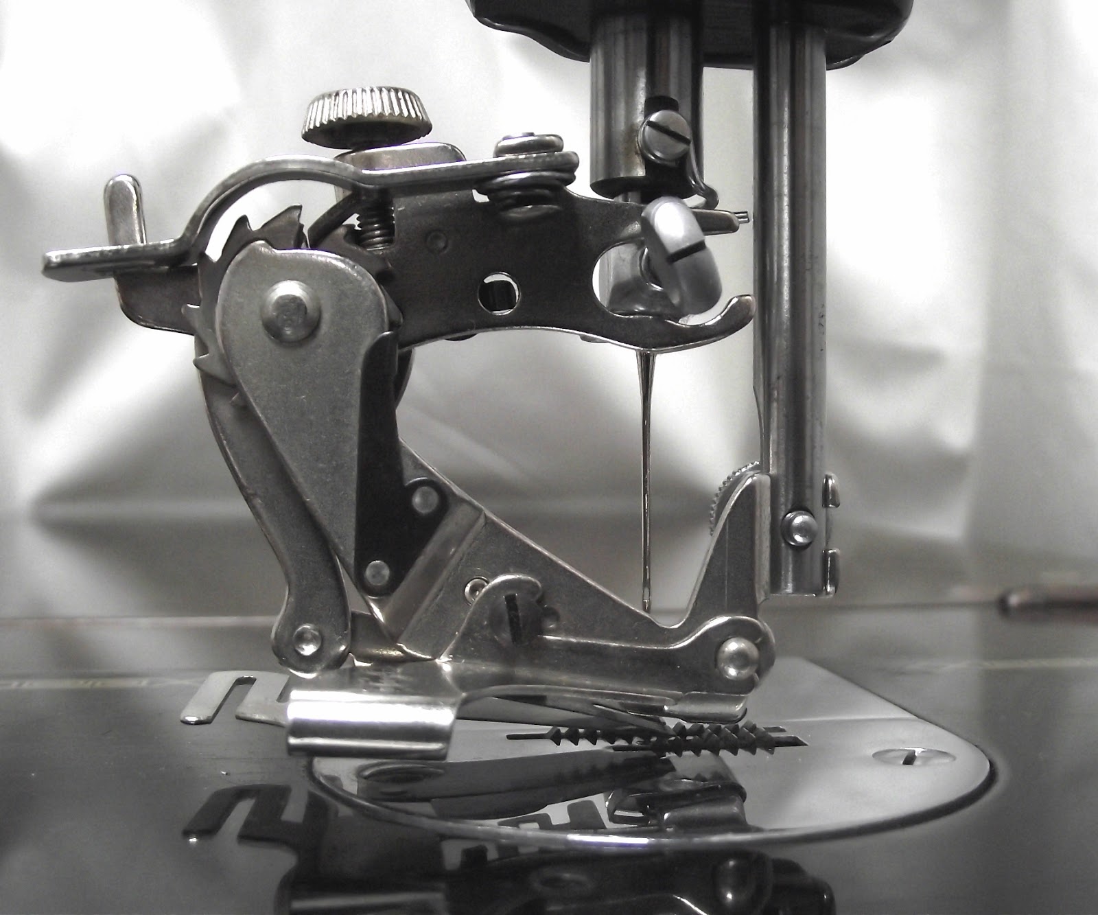 Lizzie Lenard Vintage Sewing: Testing the Ruffler