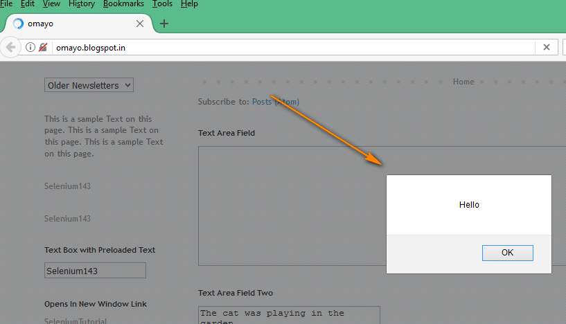 Selenium By Arun Noalertpresentexception Webdriver Exception