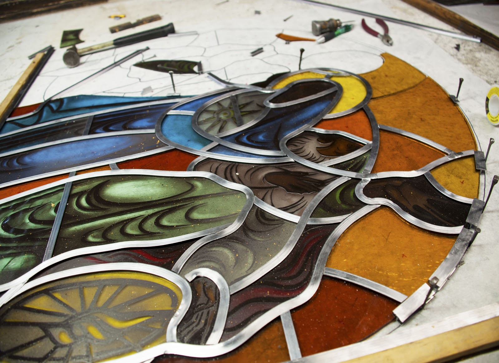 Cassandra Harper Photography: Hunt Stained Glass Studio