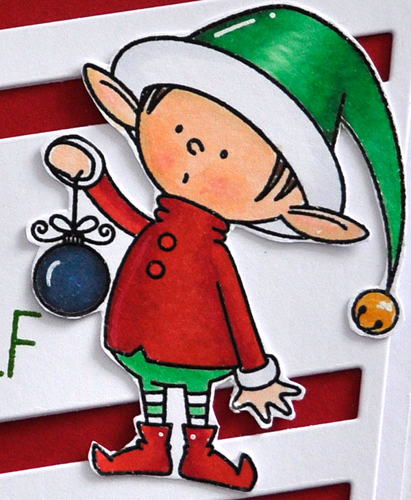 Inky Fingers: My Favorite Things Santa's Elves Christmas card