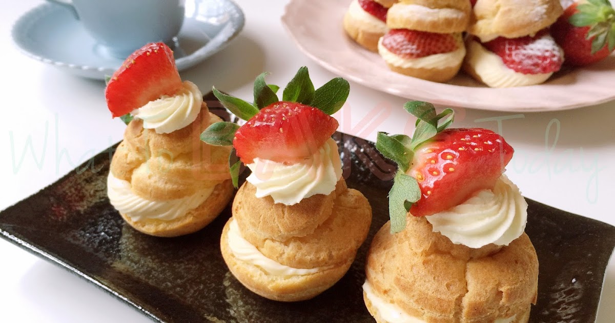 What To Bake Today: Profiteroles (Choux Pastry)