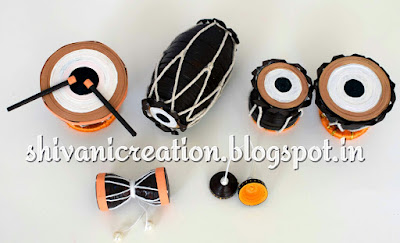 Shivani Creations: Quilled Indian Musical Instruments