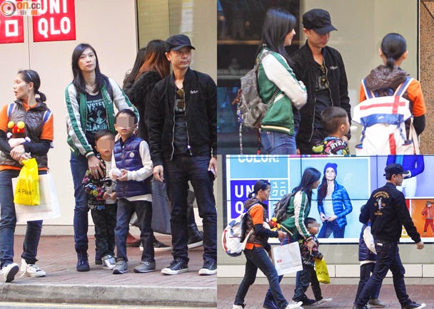 Asian E-News Portal: Hacken Lee and his family go out shopping