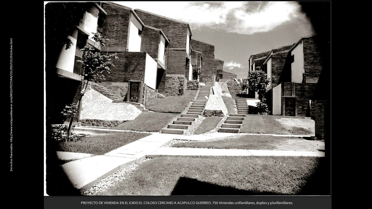 Unidad Habitacional El Coloso: Arquitectura de El Coloso y sus primeras ...