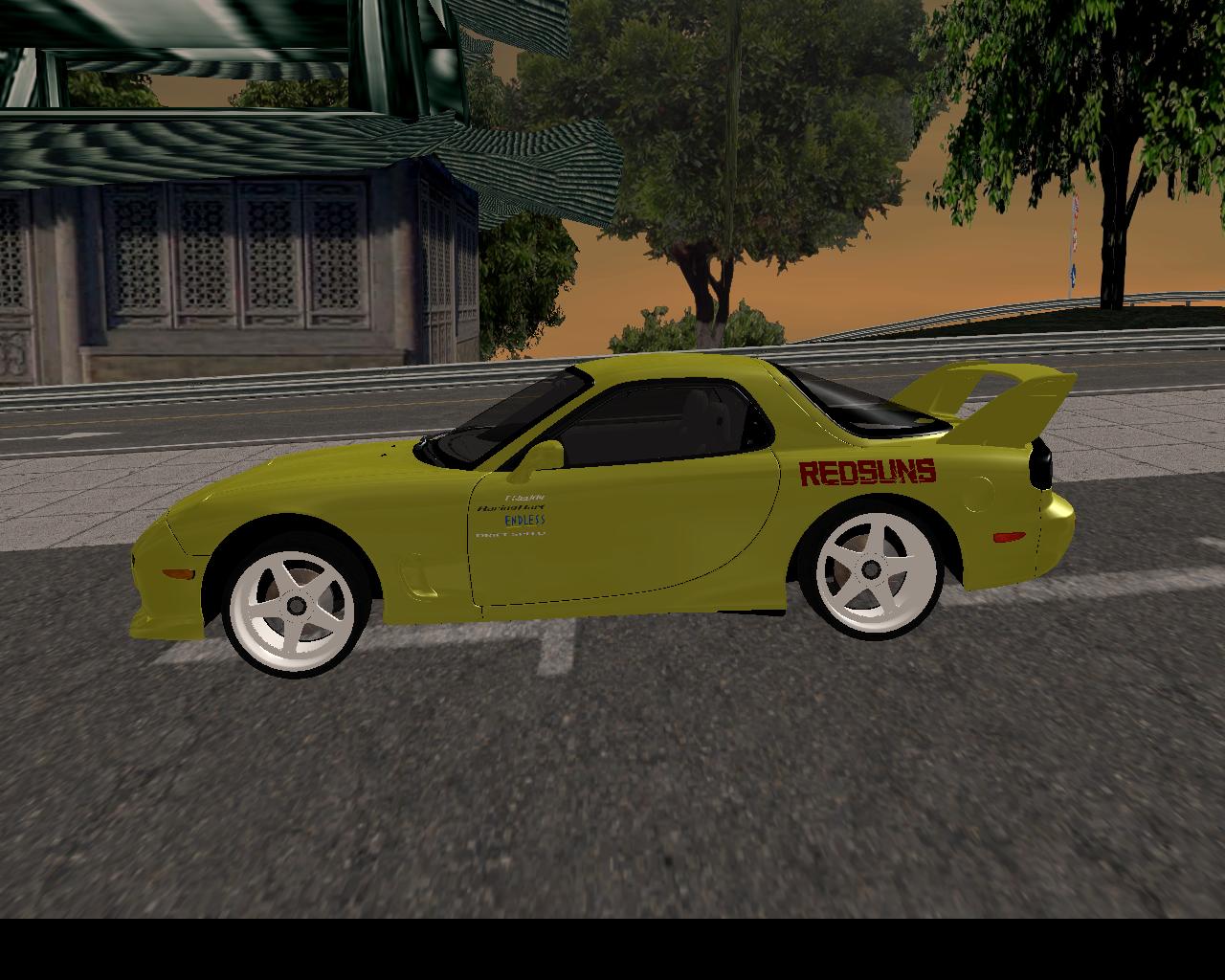 Yokota Workshop: Initial D Legend 1 Keisuke Mazda RX-7 FD3s GTA SA