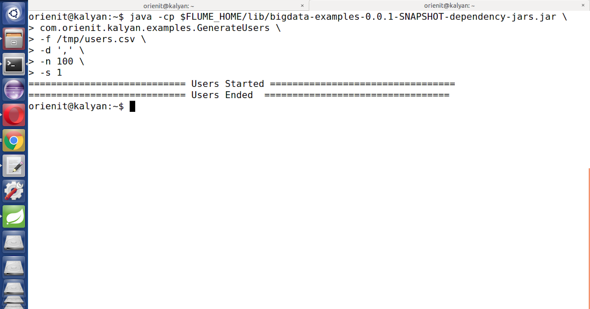 How To Stream Csv Data Into Hbase Using Apache Flume Spark Training In Hyderabad Hadoop 9328