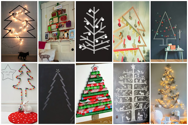 Recursos:30 ideas DIY para crear árboles de Navidad - LLUVIA DE IDEAS