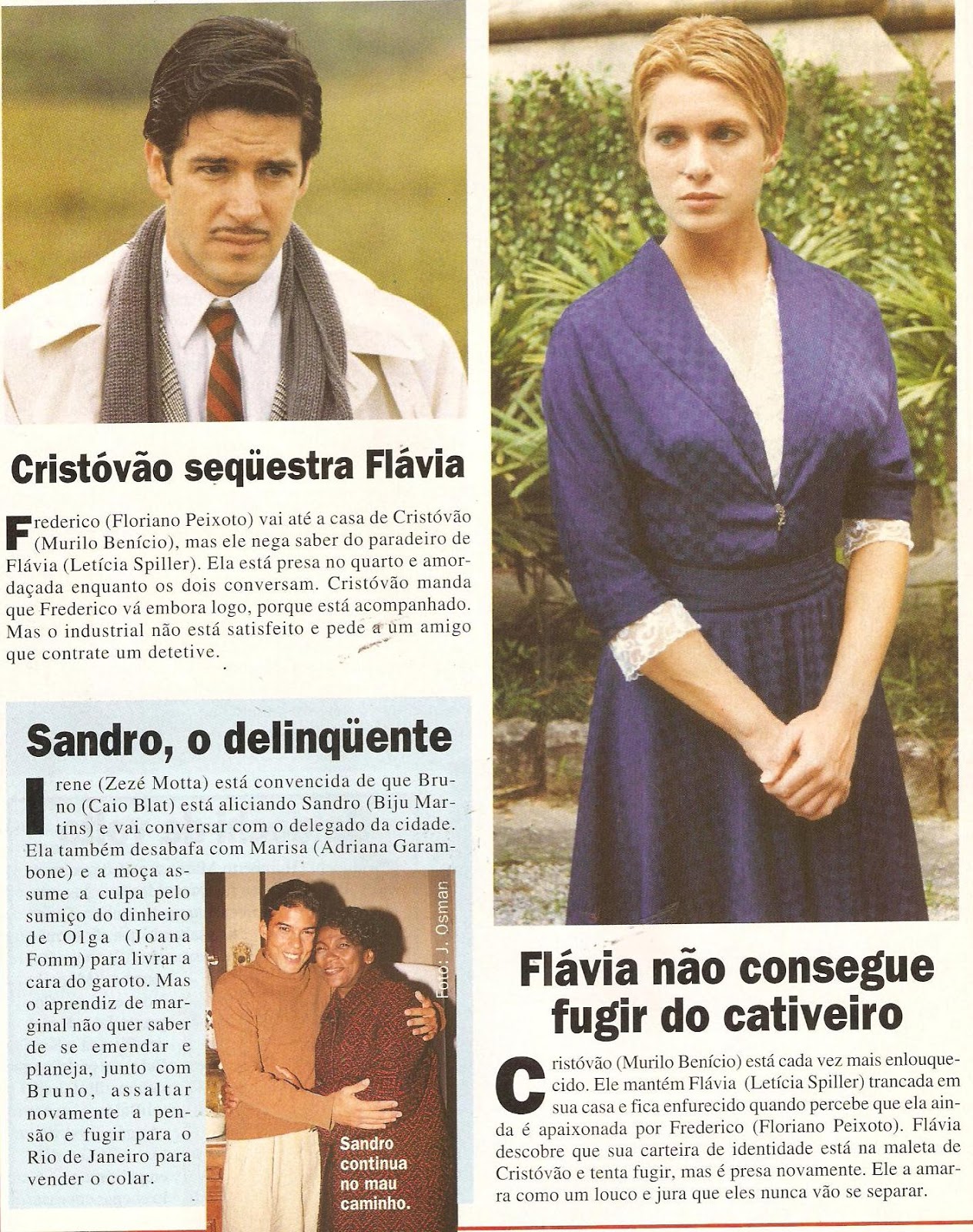 revista amiga & novelas: ESPLENDOR - REDE GLOBO - 2000