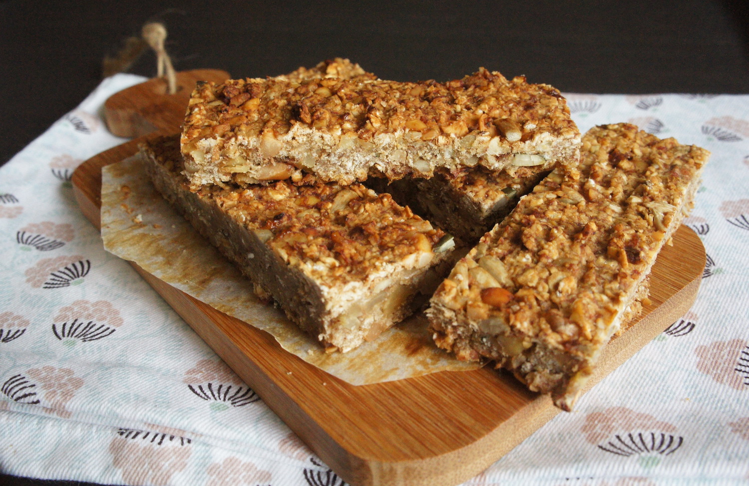 Barre de céréales à la banane