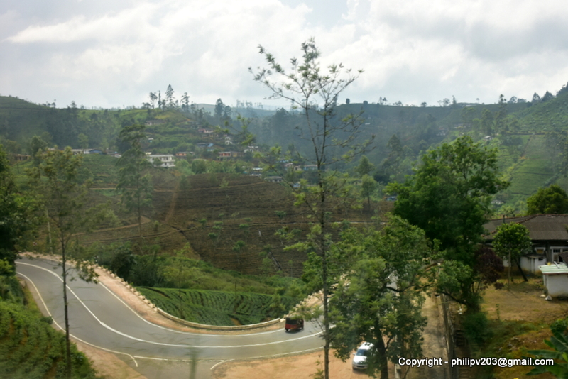 philipveerasingam: Mountain highway, Hatton, Sri Lanka